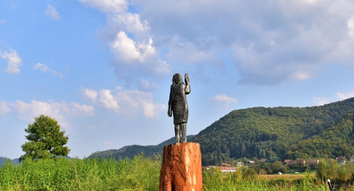 Статуа на Меланија Трамп украдена во Словенија – strana.mk